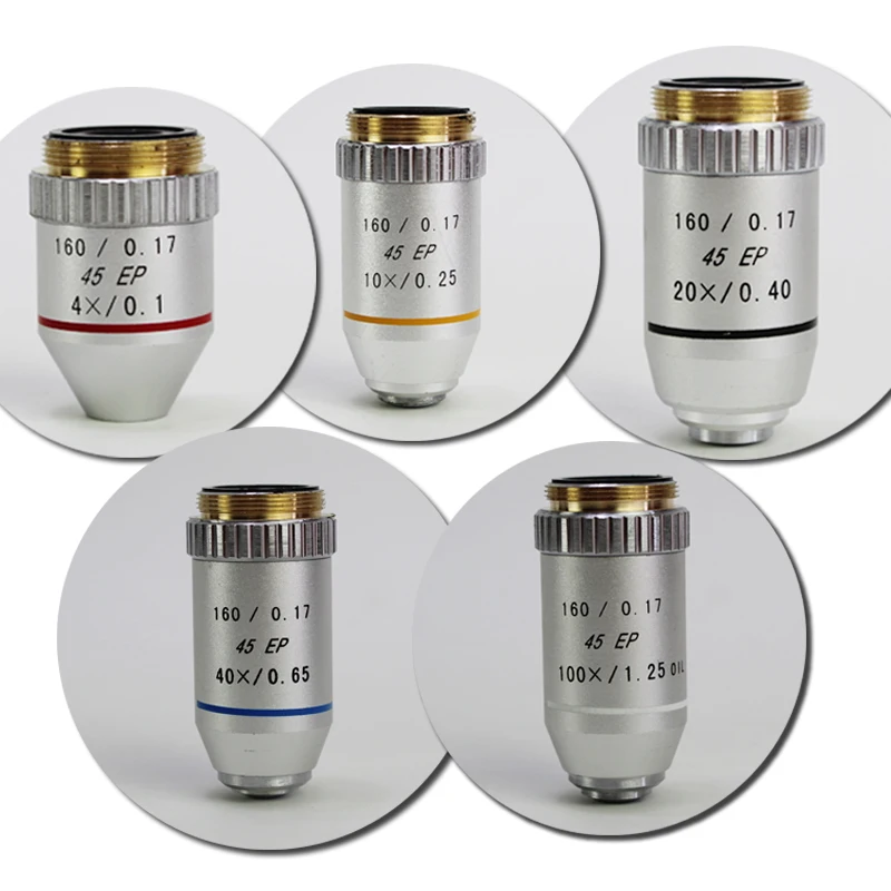 195 45EP Semi Plan Achromatic Objective Lens Economical Plan for ...