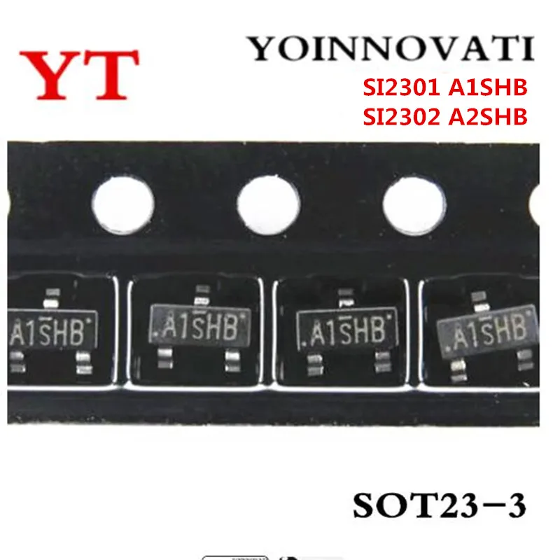 50 шт. 1000 шт. SI2301 SI2301DS A1SHB SI2302DS SI2301 A2SHB SOT23 | AliExpress