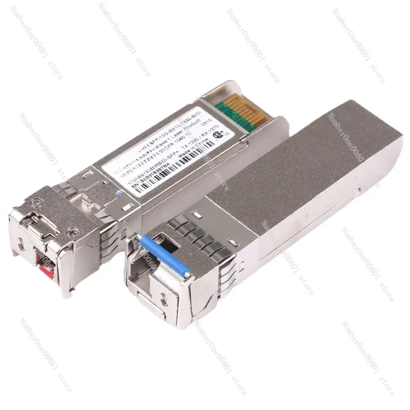 10G 10-гигабитный SFP + одномодовый одноволоконный оптический модуль ...