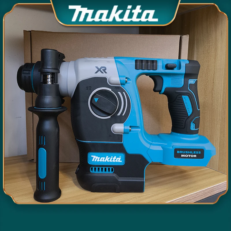 Makita HR140D Бесщеточный перфоратор 18 В Аккумуляторный 3-режимный электрический молоток для ...