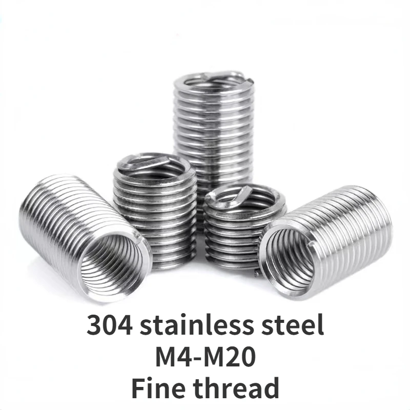 M12 X 1.25 Thread Repair Stainless Helical Coil Wire Insert Tool Kit