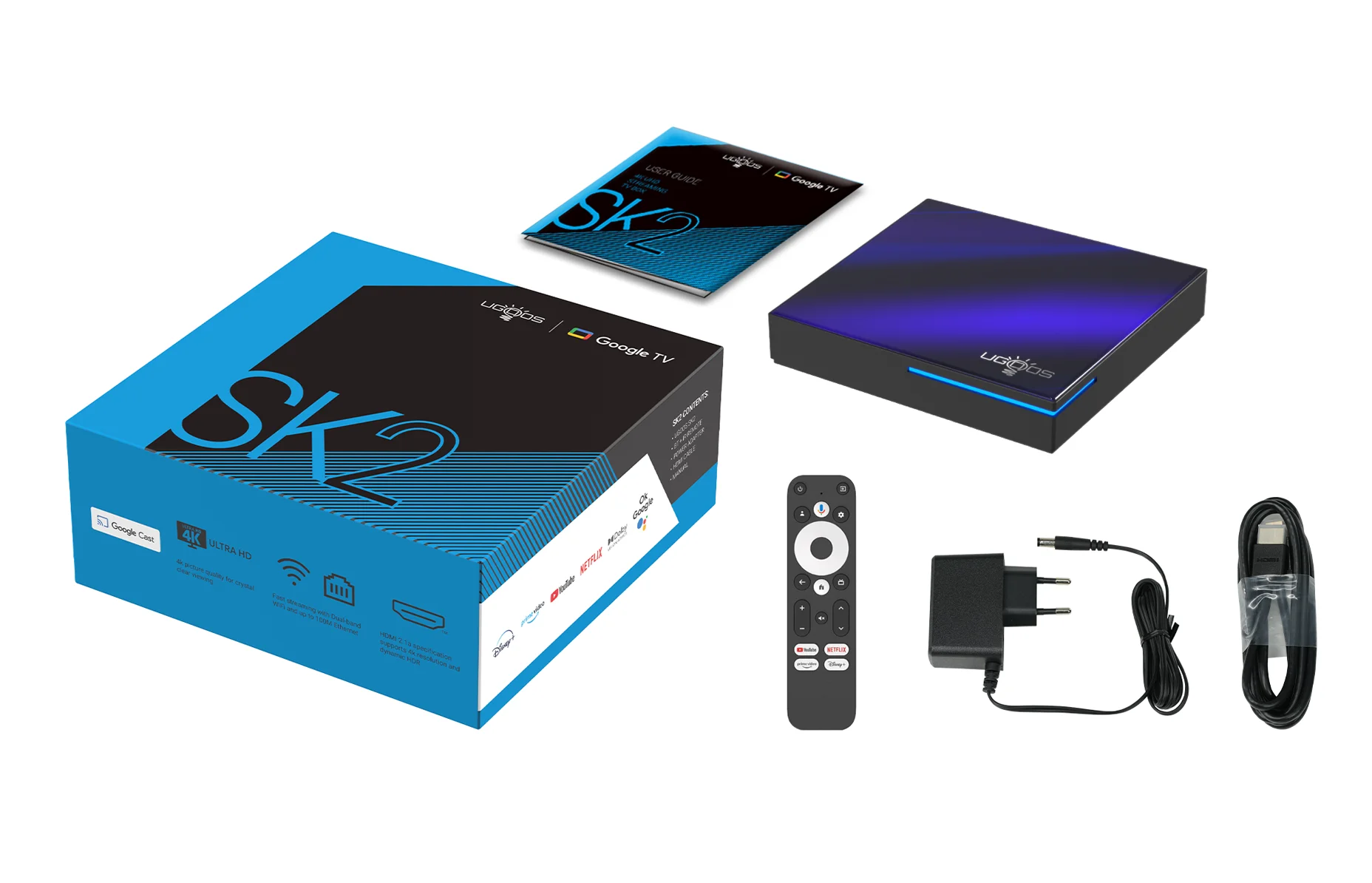 Ugoos SK2 Smart TV Box 4/32Gb | AliExpress