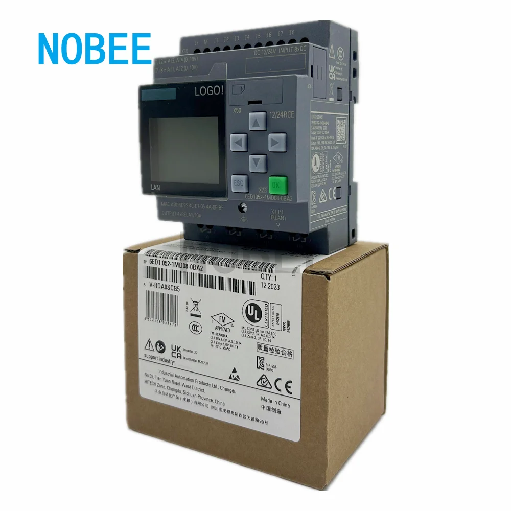 12/24RCE, логический модуль с дисплеем PLC, 6ED1052-1MD08-0BA2, новый ...