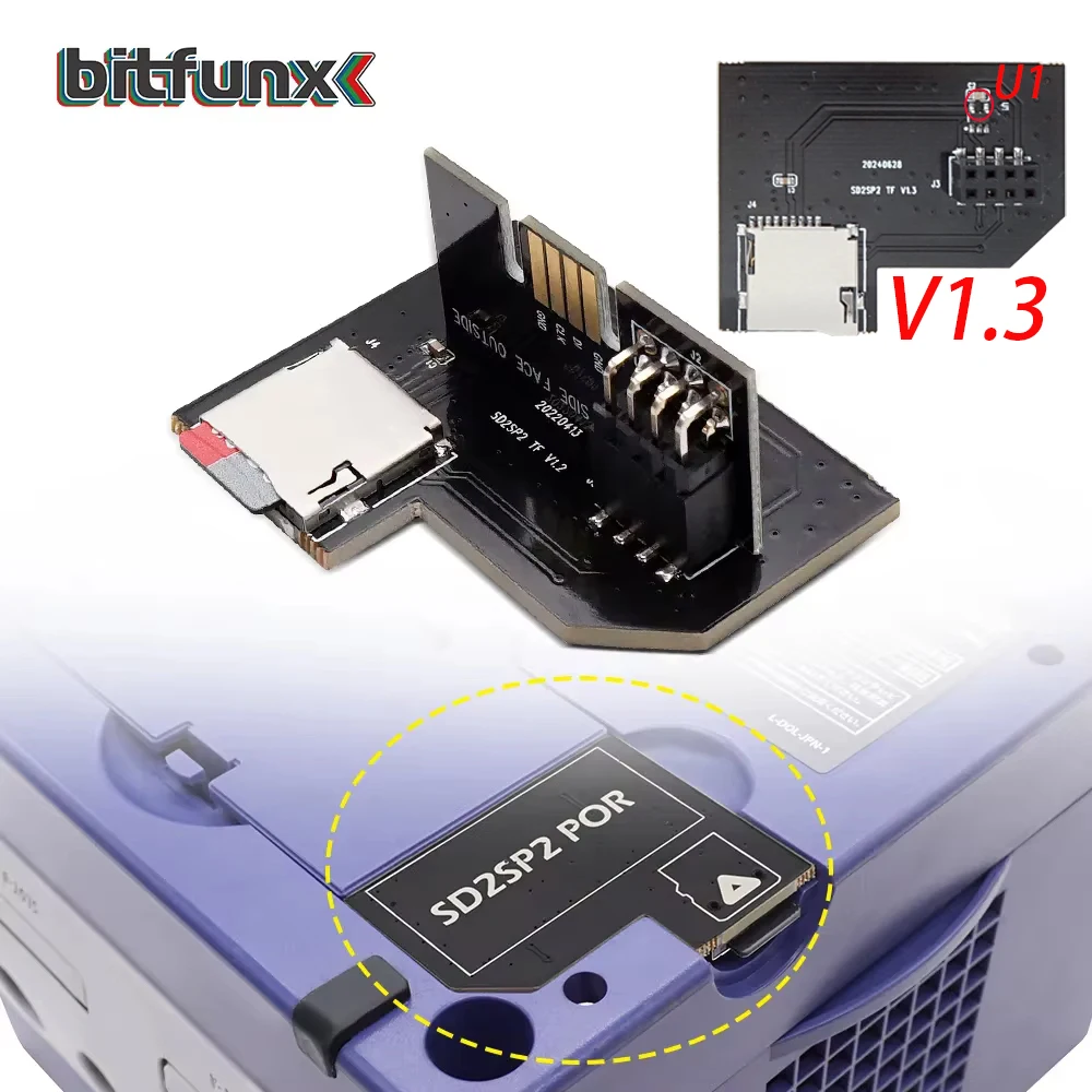Адаптер BitFunx SD2SP2 POR для Nintendo Gamecube | AliExpress
