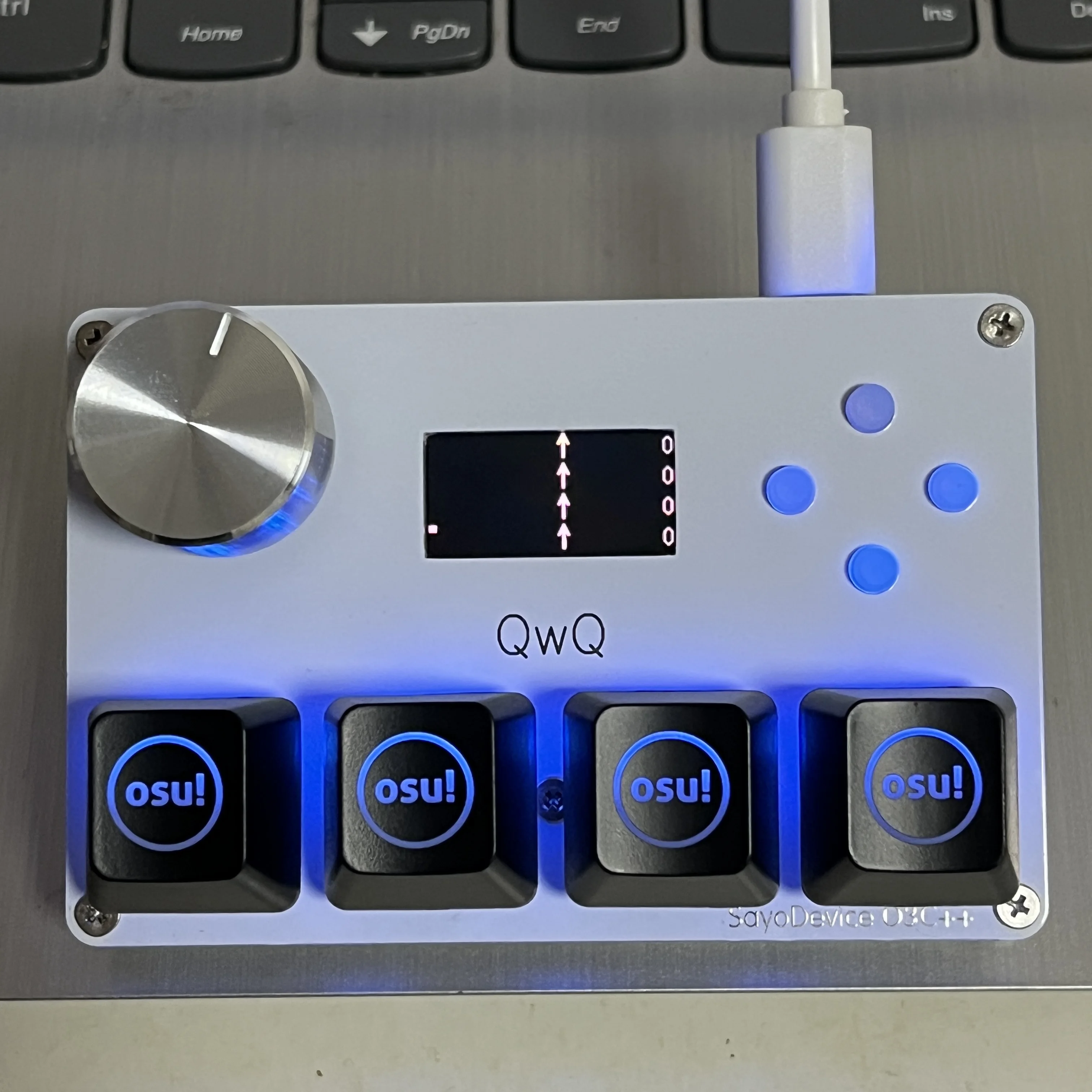 SayoDevice OSU O3C розовые механические мини-клавиатуры | AliExpress