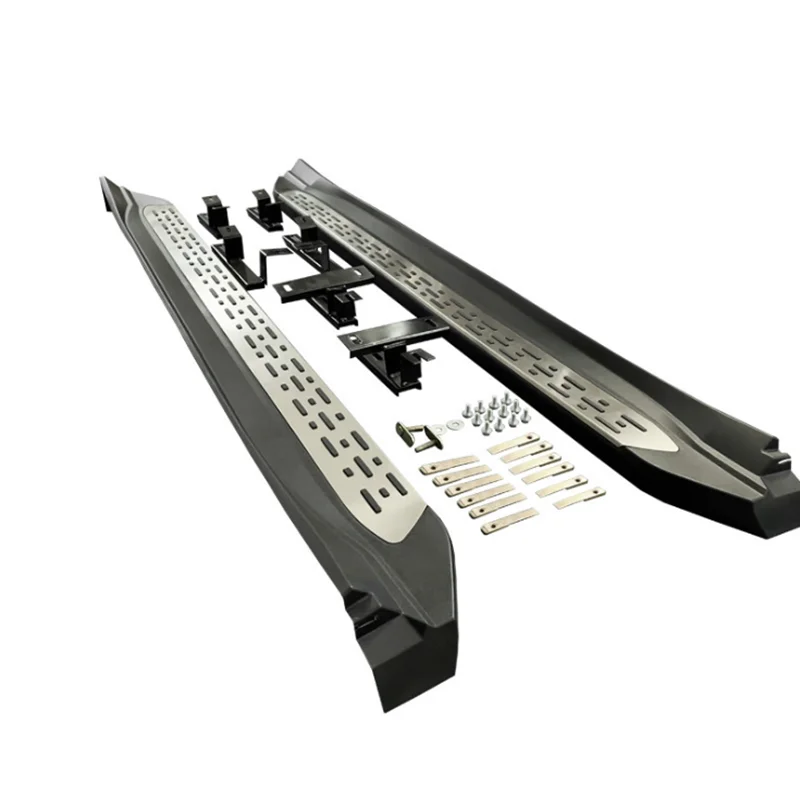 Aluminum Alloy Side Steps For 2015 2016 2017 2018 Toyota Highlander ...