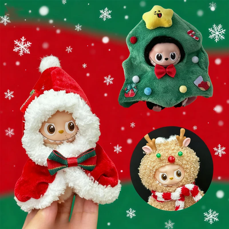 Рождественская юбка для Mini Labubu 4.0 | AliExpress