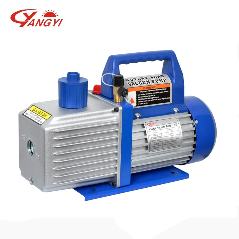 12CFM 1HP одноступенчатый поворотный лопастной вакуумный насос для ...