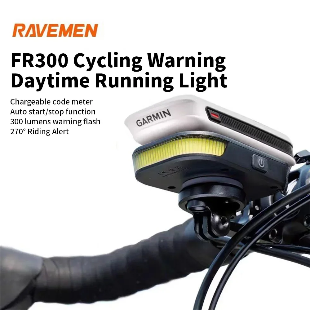 Ravemen FR300 FR160 внешний свет для Garmin Flash Lighting USB заряжаемая Ультралегкая лампа ...