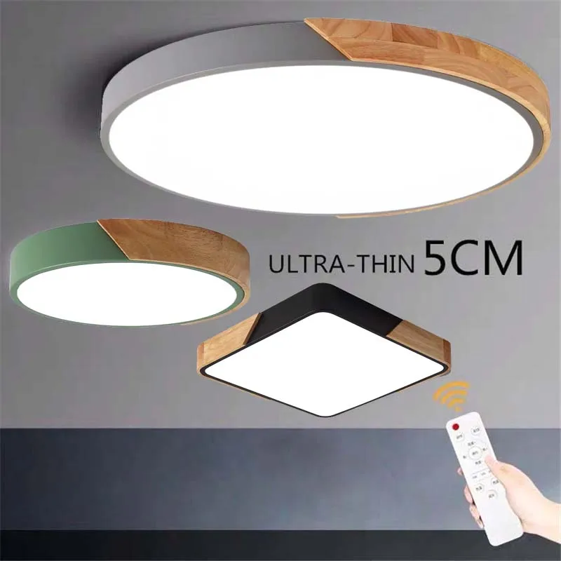 Светодиодный потолочный светильник для спальни, гостиной, современная ...