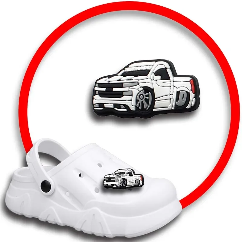 A Car Shoe Charms for Crocs Sandals Women Clogs Pins Shoe Decorations ...