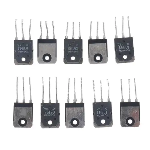 10 pair transistor - купить недорого | AliExpress