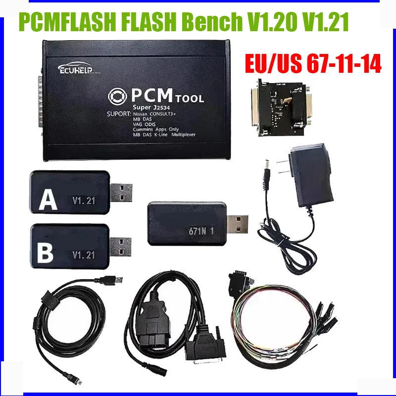 PCMFLASH FLASH Bench V1.20 Автомобильный ЭБУ Инструмент для ...