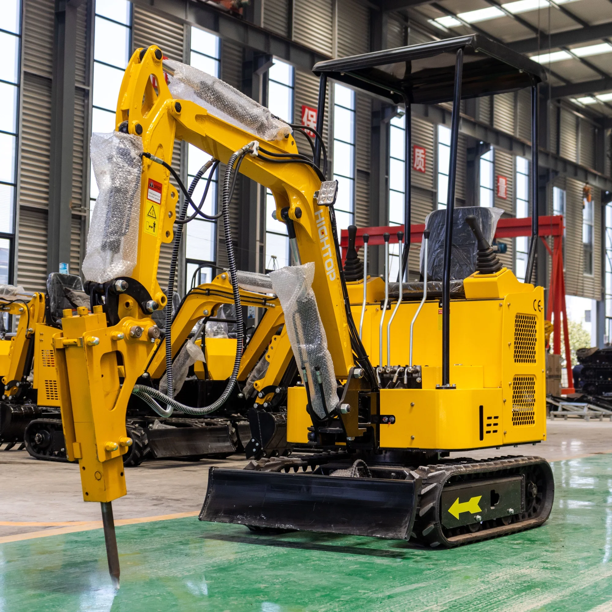 Гидравлический отбойный молоток HIGHTOP для мини-экскаватора | AliExpress