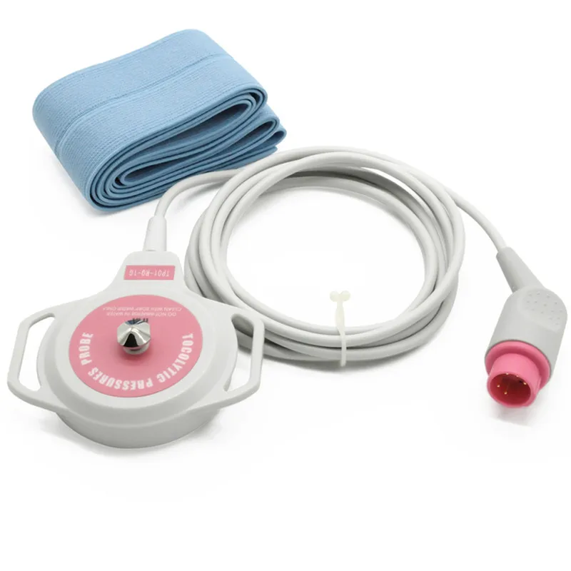 Reusable Medical Fetal TOCO Transducer Probe 12 Pin For Oxford Sonicaid ...