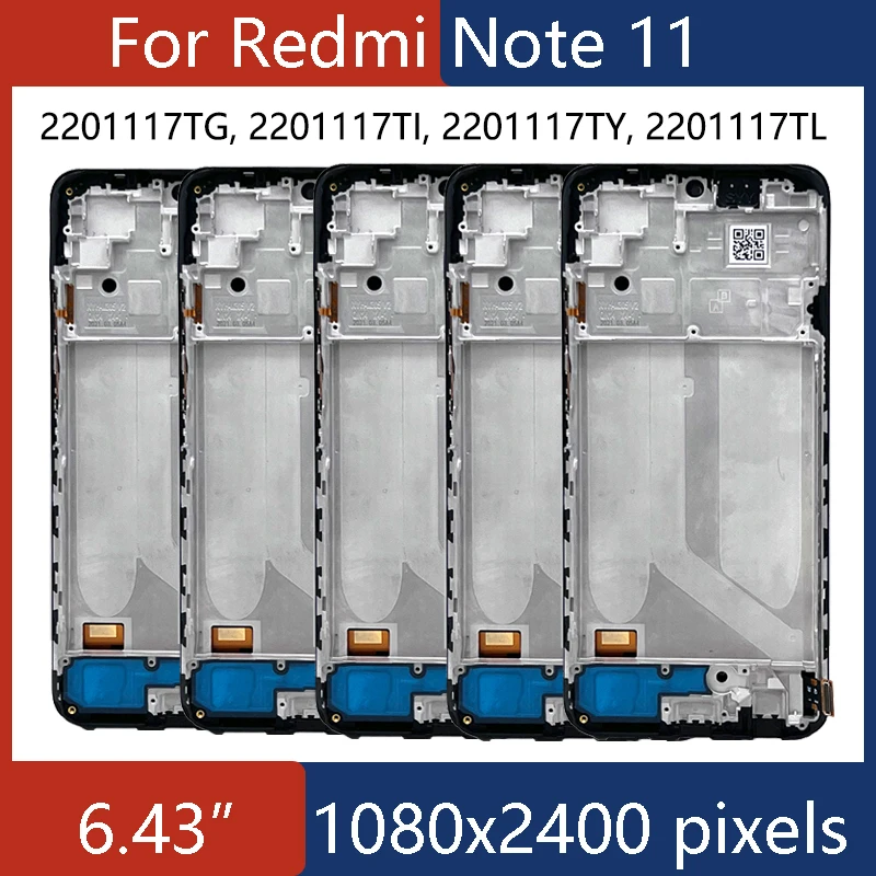 ЖК-дисплей incell для Xiaomi Redmi Note 11 с сенсорным экраном и ...