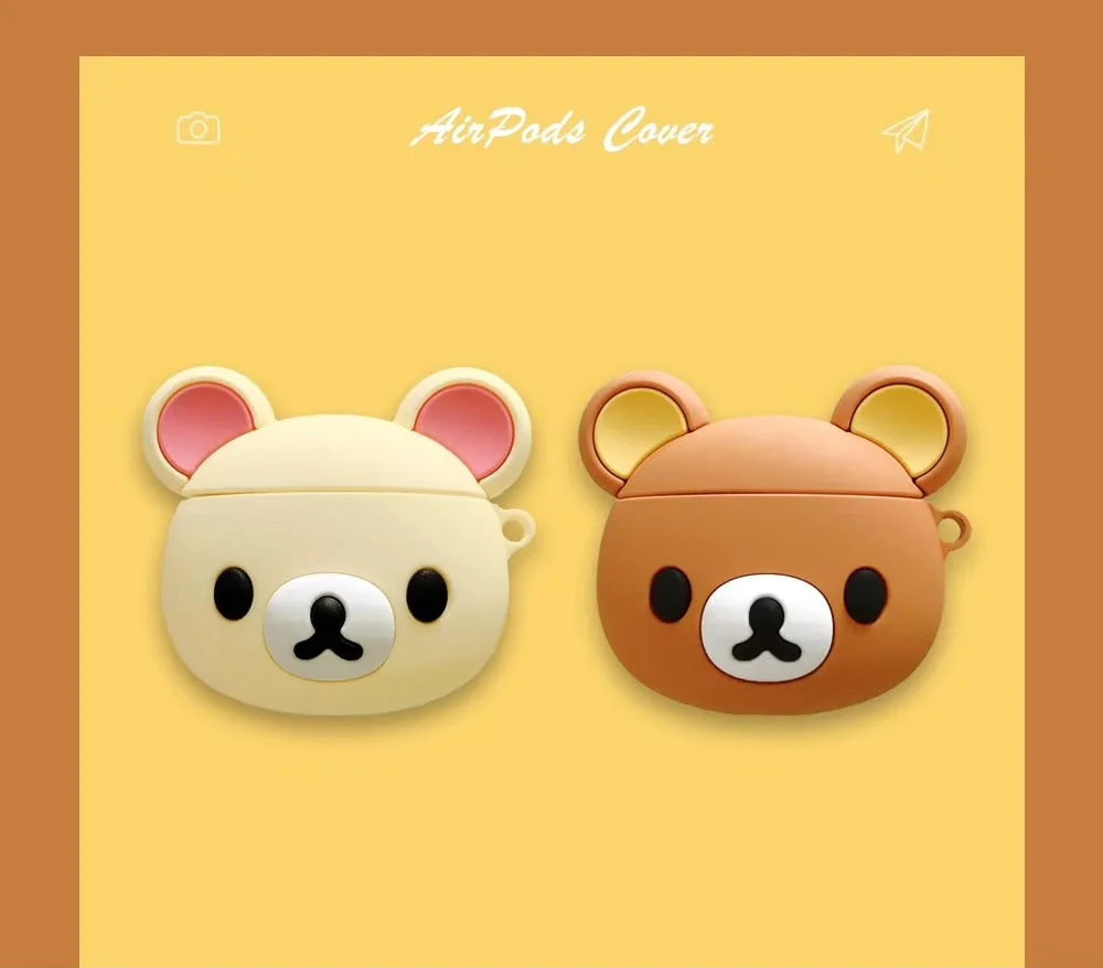 Чехол для AirPods MINISO Rilakkuma | AliExpress