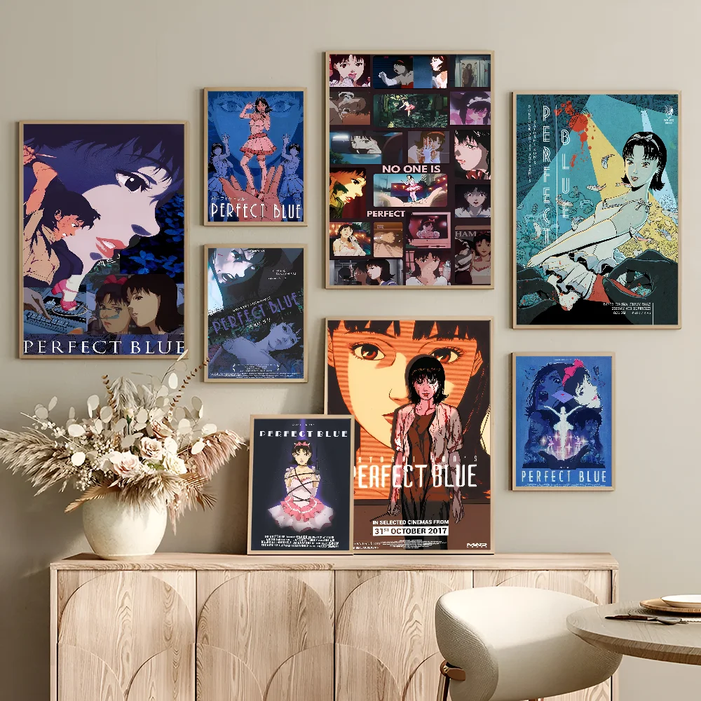 Anime Movie Perfect Blue Movie Sticky Posters Whitepaper Sticker DIY ...