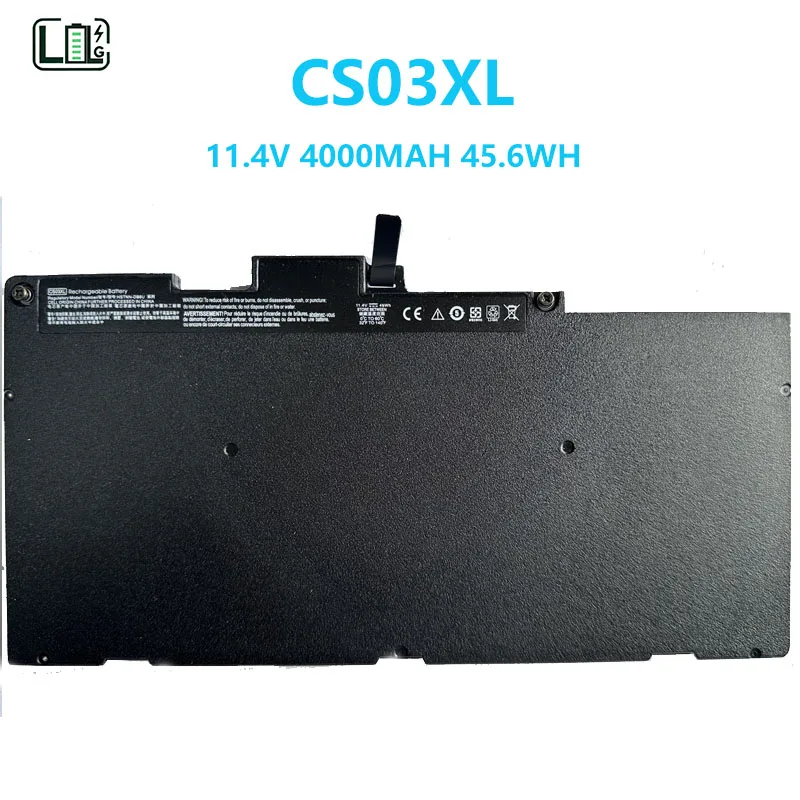 CS03 CS03XL 11,4 В, 46,5 Втч, аккумулятор для ноутбука HP Elitebook 840 ...