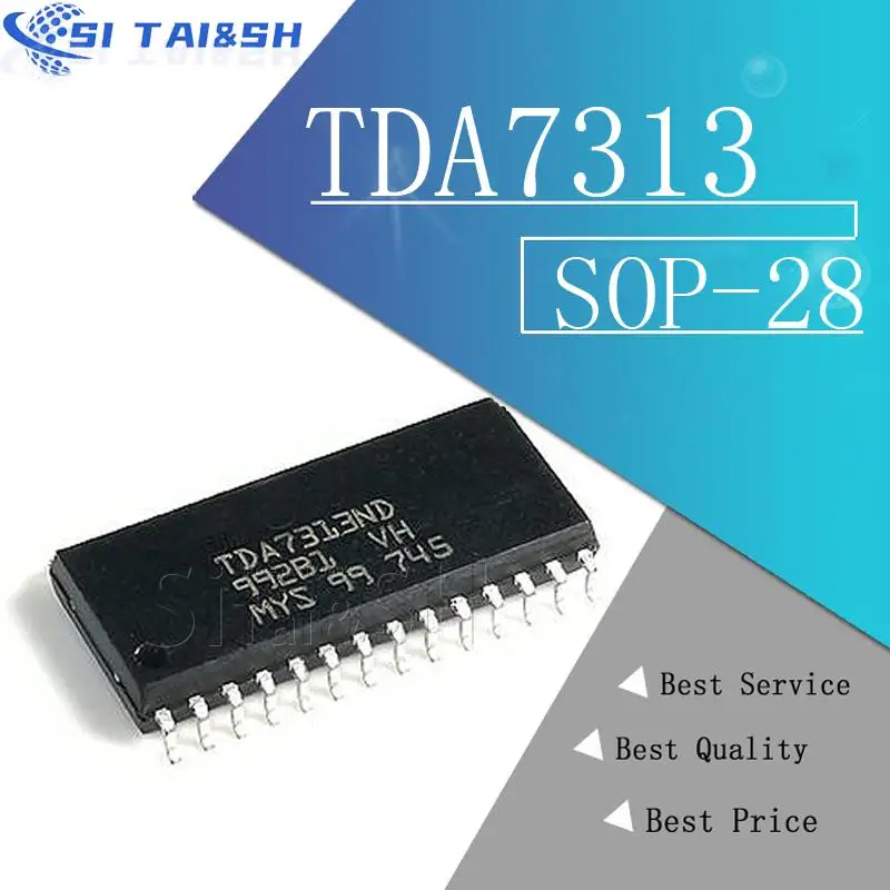 2 шт./лот новый и оригинальный TDA7313 TDA7313D TDA7313ND SOP-28 | AliExpress