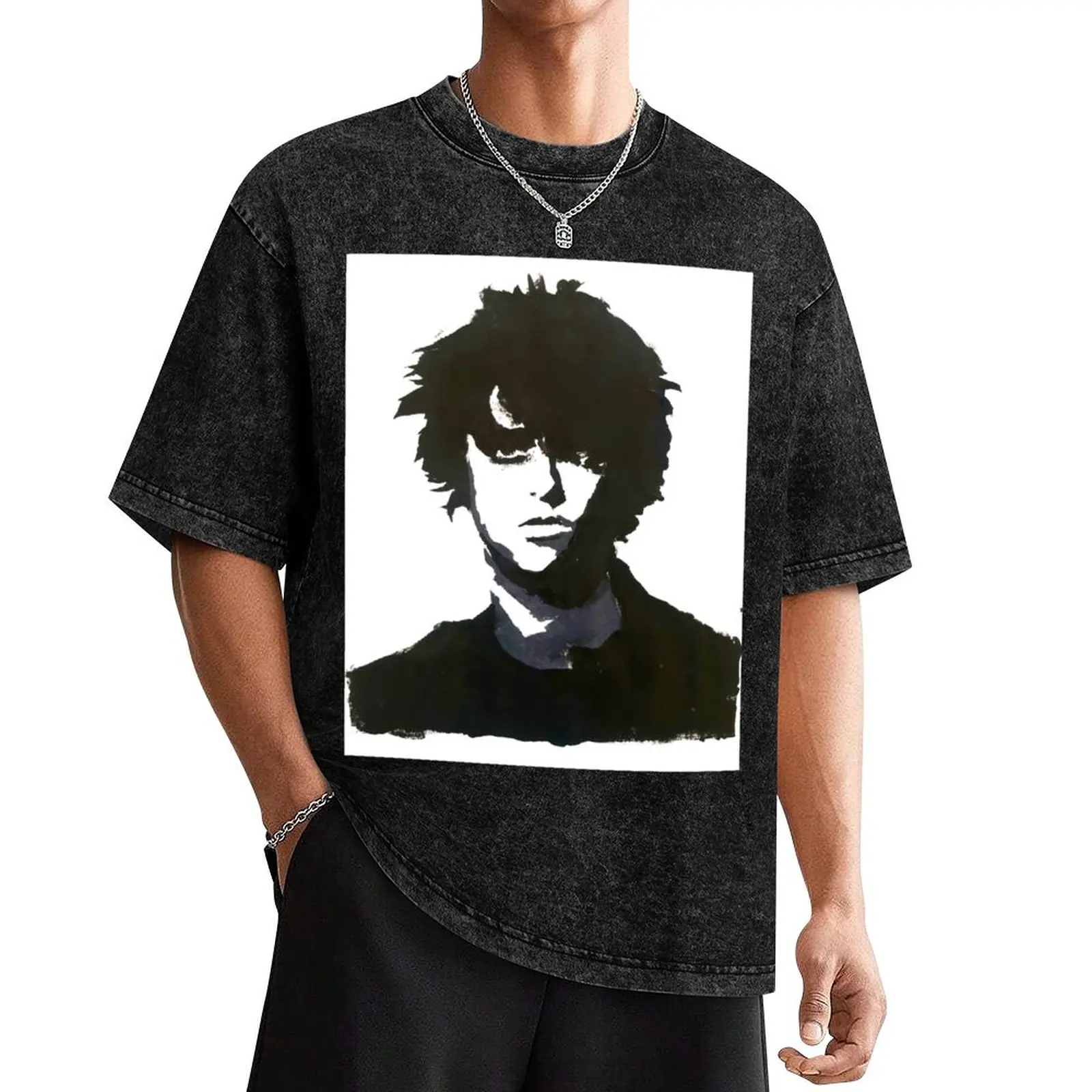 Футболка Billie Joe Stencil Art - Punk для мальчика, футболки из аниме ...