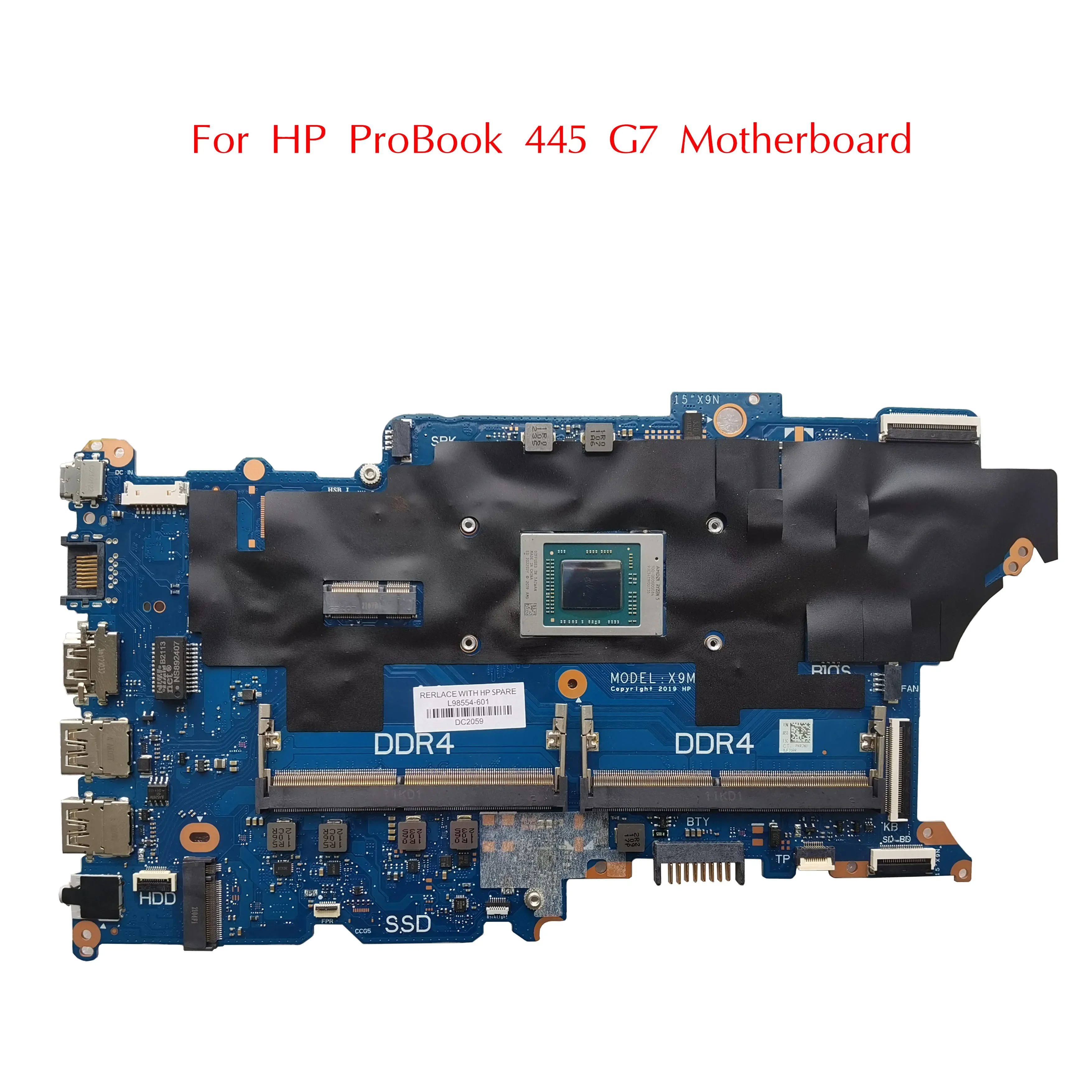 L98554-601 используется для материнской платы HP ProBook 445 455 G7 ...