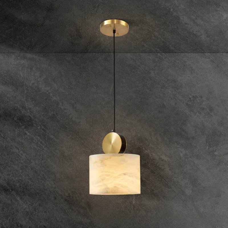 Подвесная люстра Horrin из меди и мрамора | AliExpress