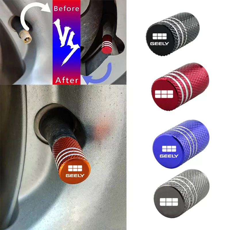 4 шт., колпачки для пылезащитных клапанов автомобильных шин из алюминиевого сплава, аксессуары ...