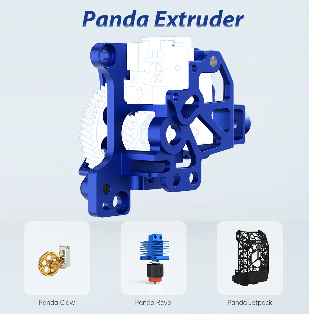 BIGTREETECH Panda Экструдер для BambuLab P1 X1 | AliExpress