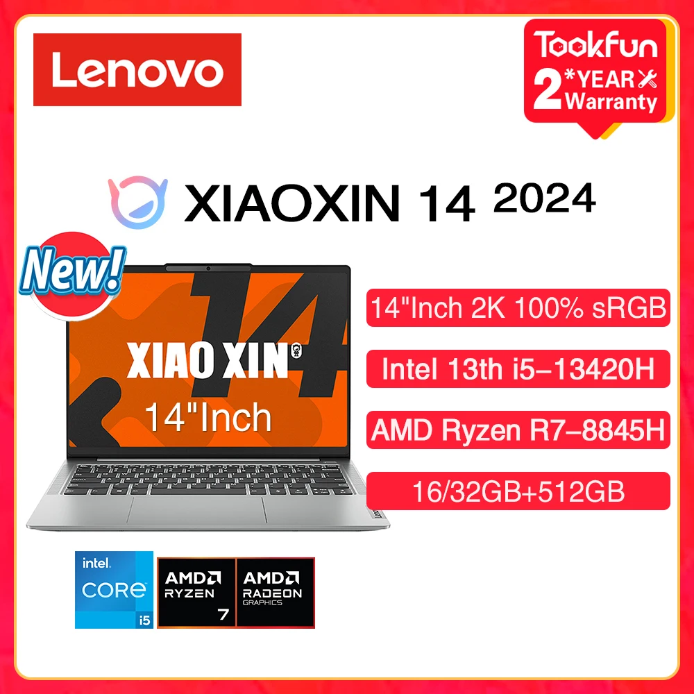 Lenovo XIAOXIN ноутбук, экран 14 дюймов, 16 ГБ 32 ГБ, 2024 ГБ | AliExpress