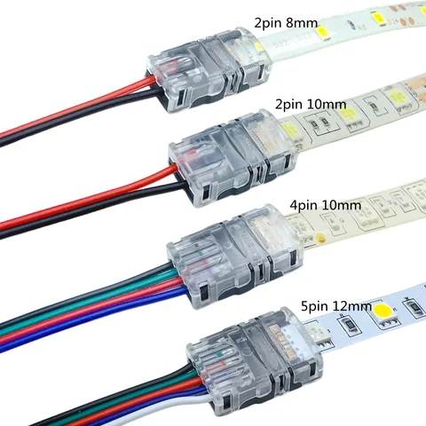 5 pin connector led strip - купить недорого | AliExpress