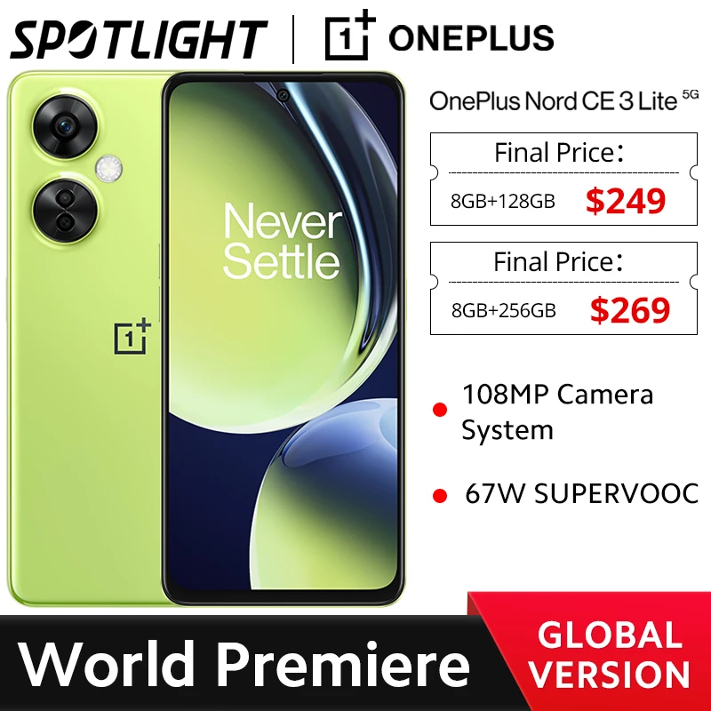 OnePlus Nord CE 3 Lite - Full phone specifications