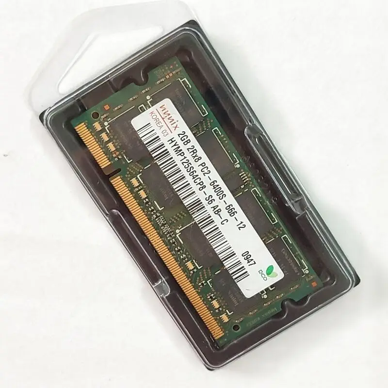 DDR2 램 2GB 800MHz 노트북 메모리 DDR2 2GB 2RX8 PC2-6400s-666-12 SODIMM 1.8V ...