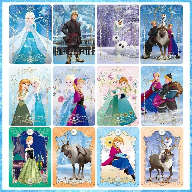 KAYOU Disney Cards Frozen Letters Collecting Cards Anime Characters ...