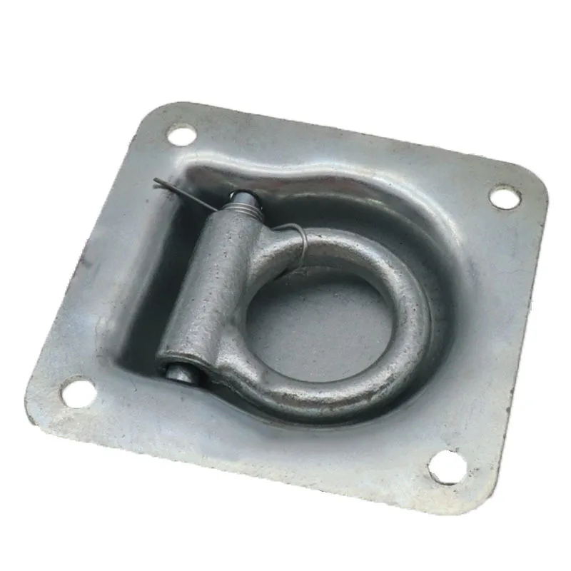 Durable 4pcs Tie Down D Ring Load Anchor Trailer Anchor Forged Lashing