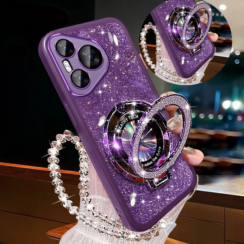 Realme 13 Plus Crystal Bracelet for Magsafe Phone Holder Case For OPPO ...