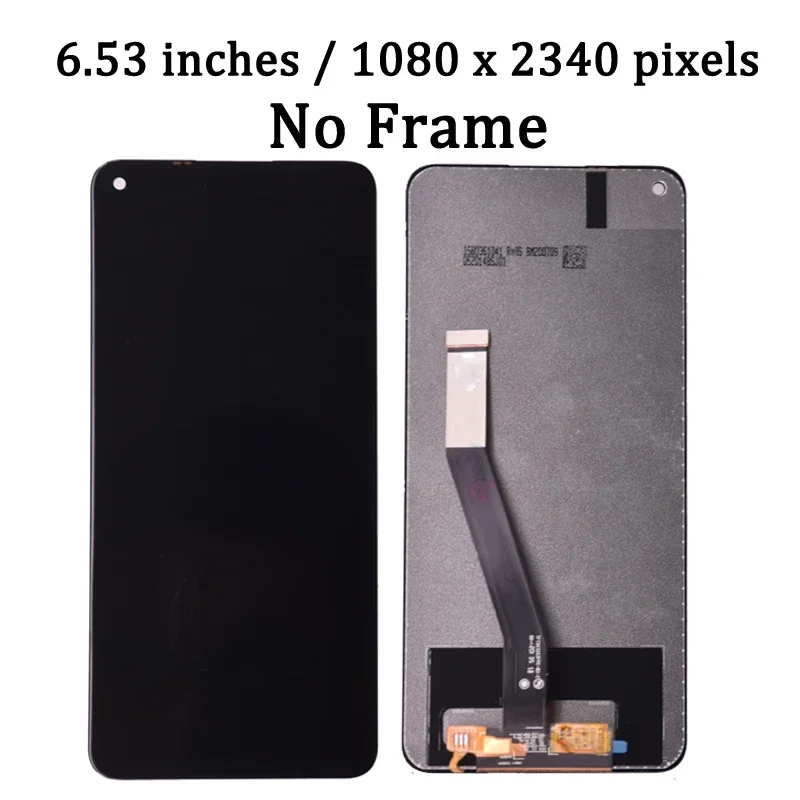 6,53 "для Xiaomi Redmi Note 9, ЖК-дисплей M2003J15SC, сенсорный экран ...