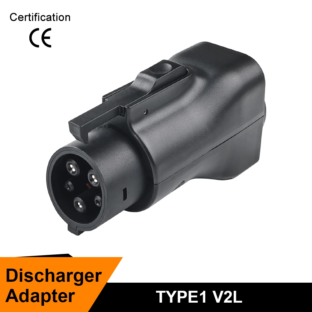 Для J1772 Type1 V2L портативный адаптер для электромобилей разрядное ...