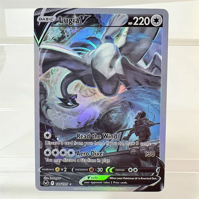 Голографическая карта Pokemon LUGIA VSTAR UMBREON VMAX MEWTWO VSTAR ...