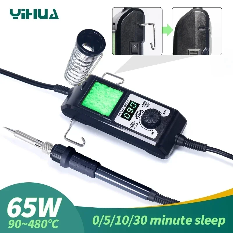 Портативный паяльник YIHUA 908D-II | AliExpress