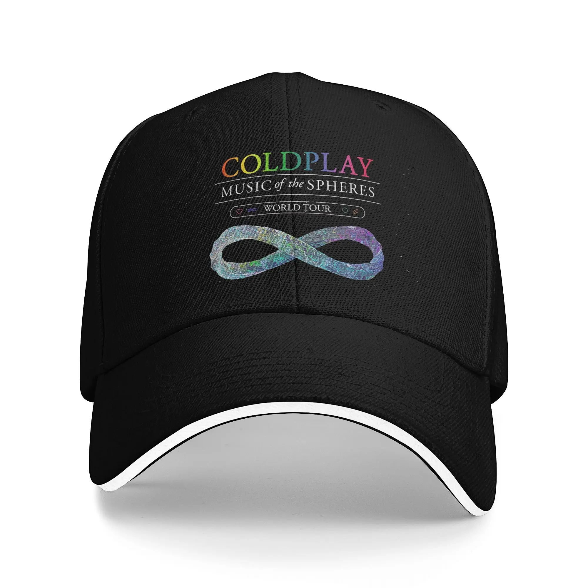 Cold Rock Play Band Cap For Men Women Cool Baseball Cap C-Coldplay Moon ...