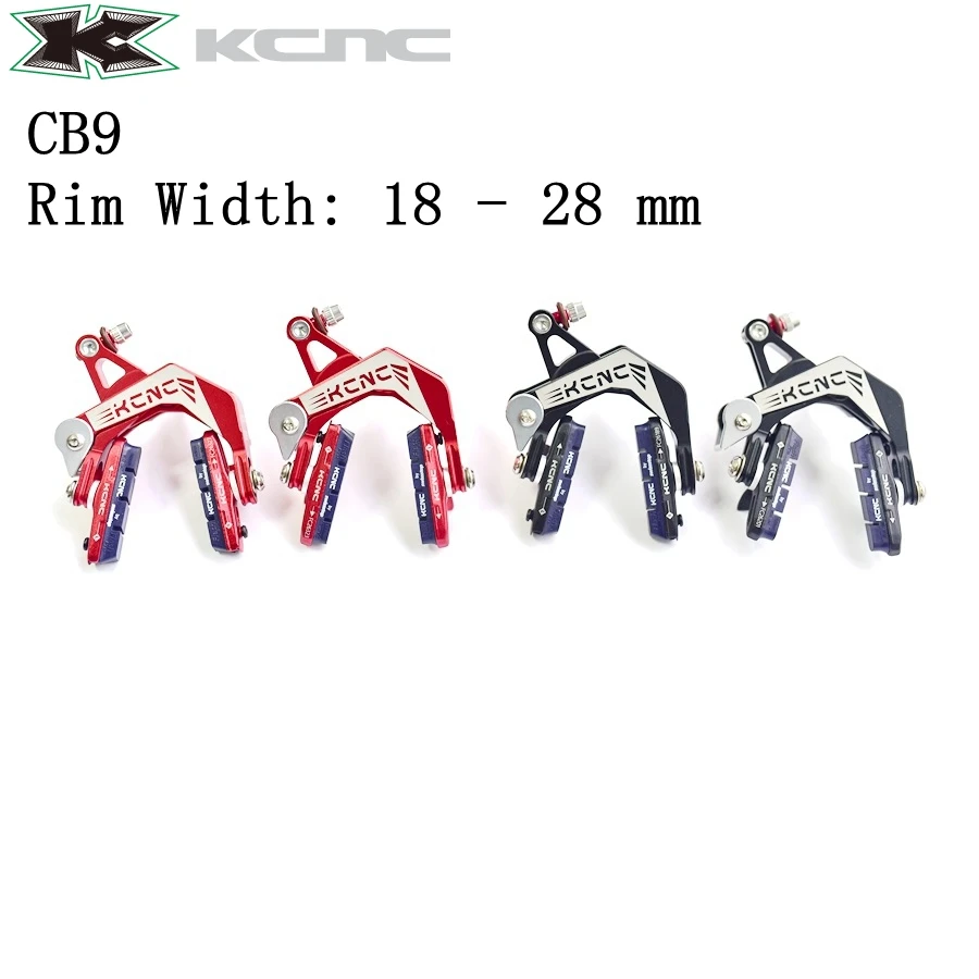 KCNC-Спорт тормозного суппорта для шоссейного велосипеда, обод из сплава или карбона, цвет ...