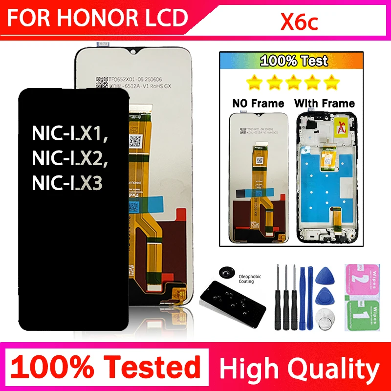 6,61 "AAA + для Huawei Honor X6c Дисплей для Honor X6C ЖК-дисплей NIC ...