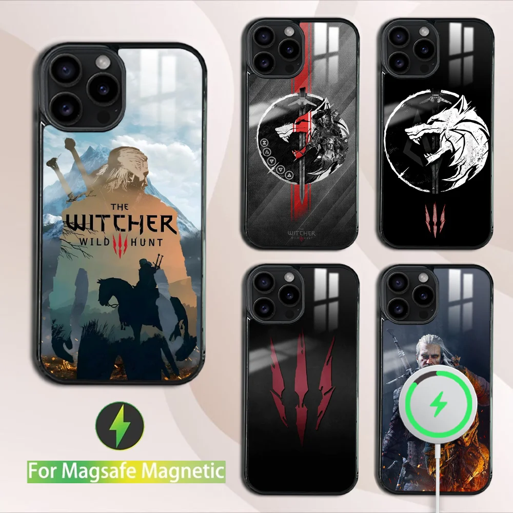 Game T-The W-Witcher-s 3 Phone Case For iPhone 16 15 14 13 12 11 Pro ...