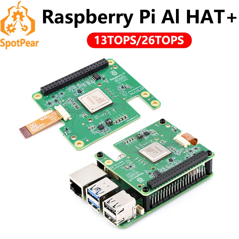 Raspberry Pi AI HAT+ Hailo-8/8L для Raspberry Pi 5 | AliExpress