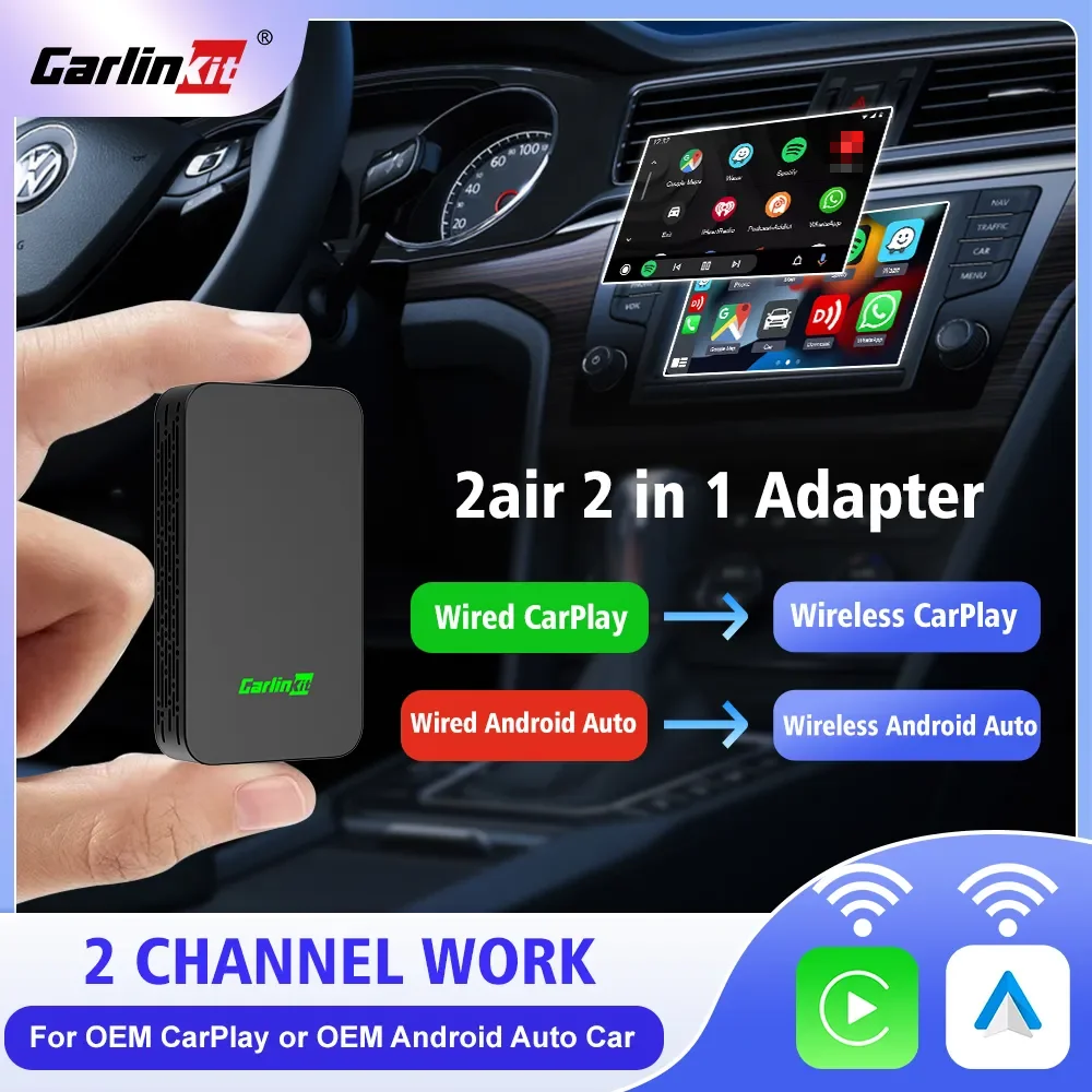 Carlinkit 5 2air Mini Ultra Wireless CarPlay Android Auto Wireless Box ...
