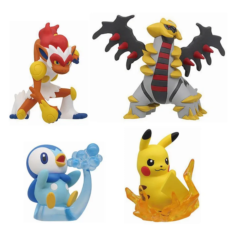 TAKARA TOMY Gashapon Pokemon Shenao Area Pikachu Giratina Piplup ...