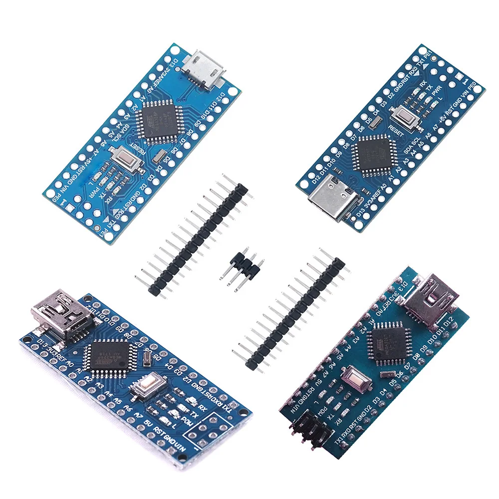 Nano V3.0, Nano Board ATmega328P 5V 16M Плата микроконтроллера, совместимая с Arduino IDE ...