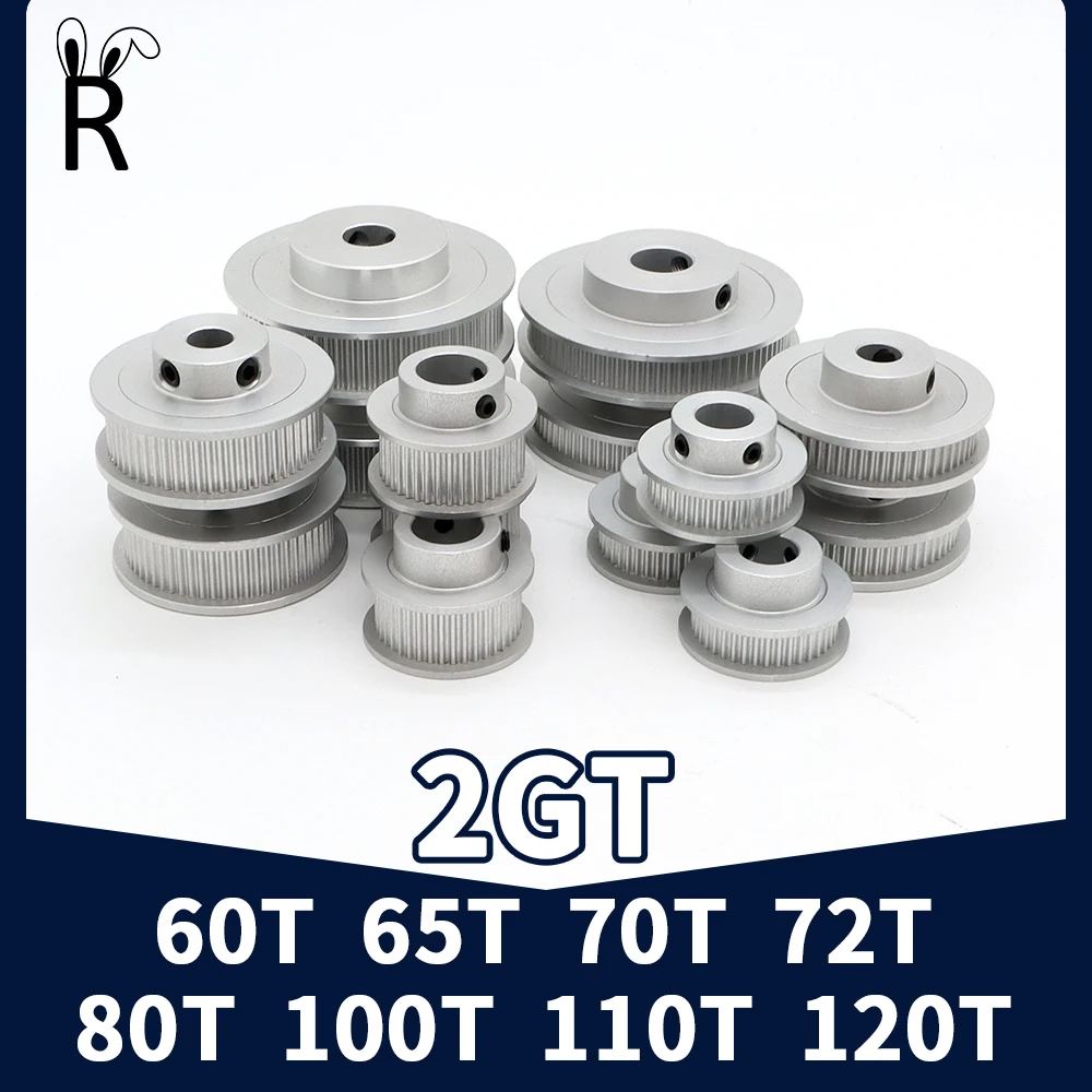 Алюминиевые шкивы ГРМ 2GT 60T 65T 70T 72T 80T 100T 110T 120T | AliExpress