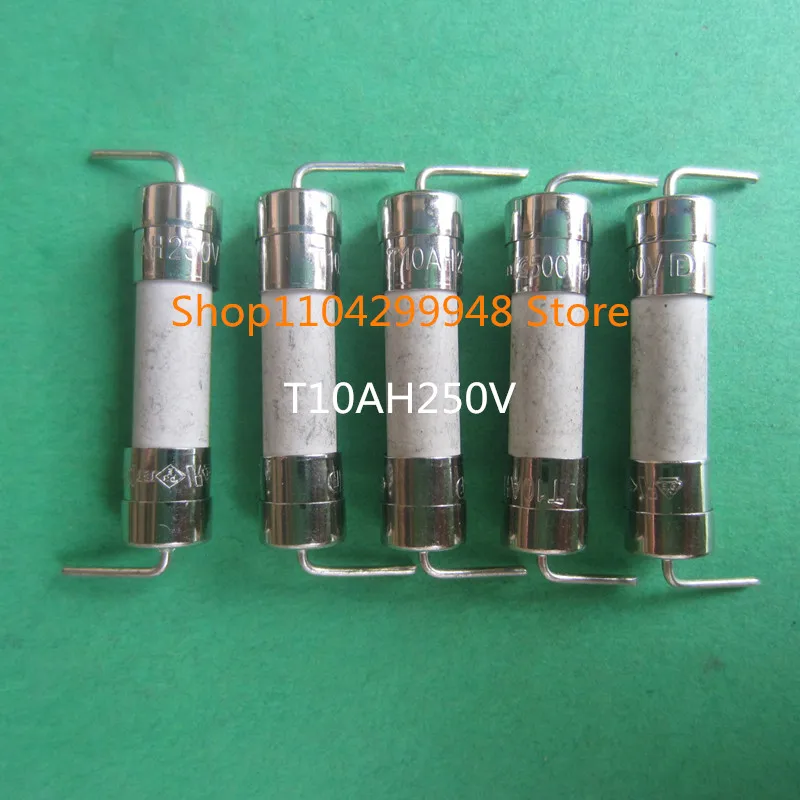 T10Ah250V 5X20Mm 10A 250V Медленноплавкий керамический предохранитель ...